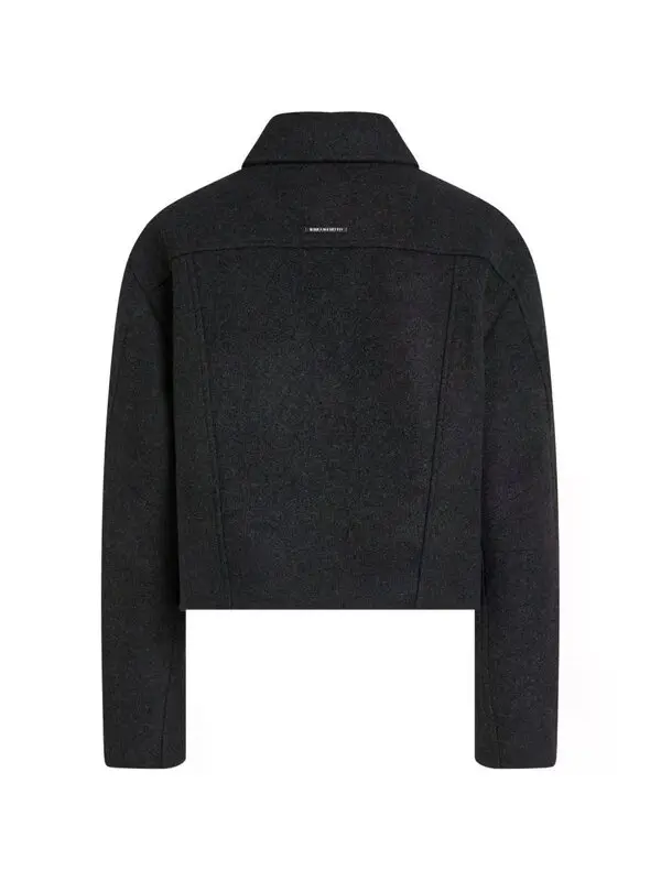 Karl Lagerfeld Logo-plaque Biker Jacket