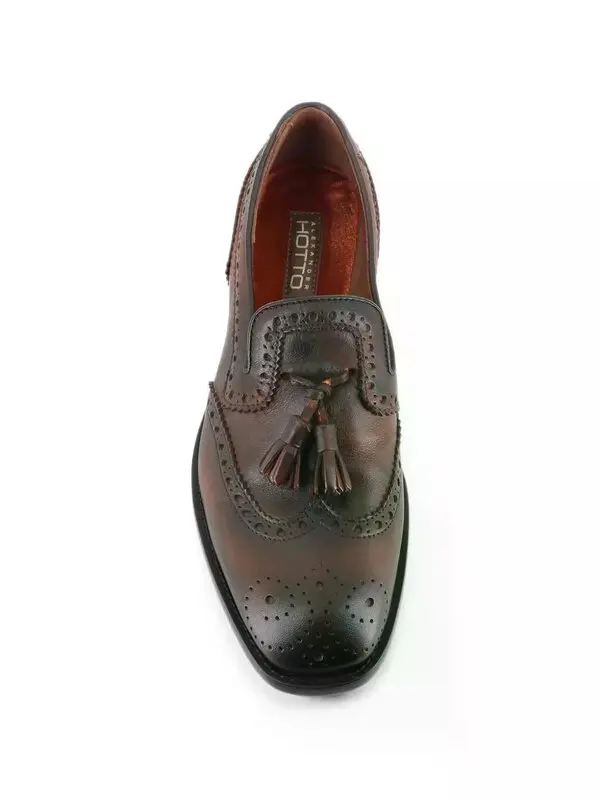 ALEXANDER HOTTO Tassel Brogue Loafers