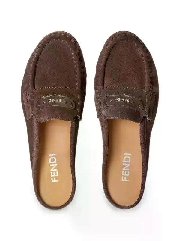 Fendi Scrunch Loafers