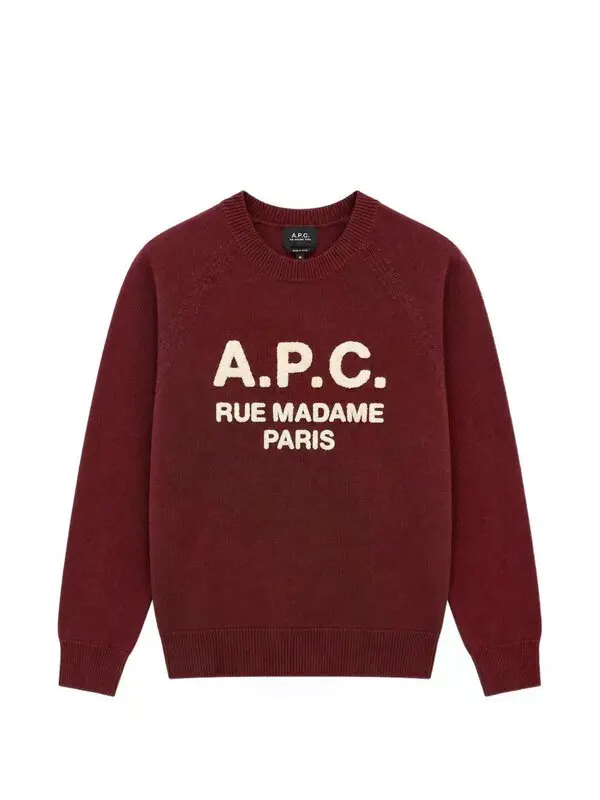 A.p.c. Logo Sweater