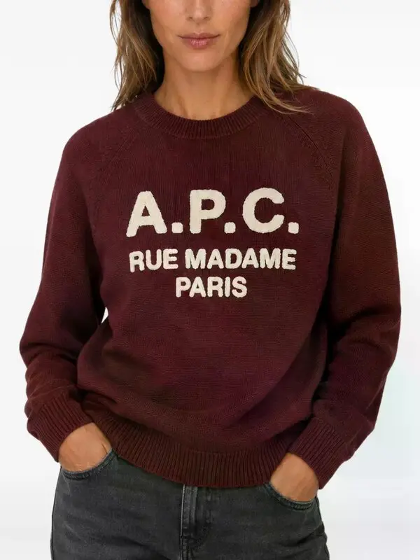 A.p.c. Logo Sweater