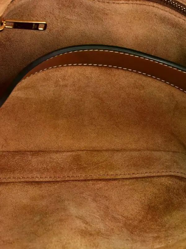 Celine Soft 16 Bag In Smooth Calfskin - Brown