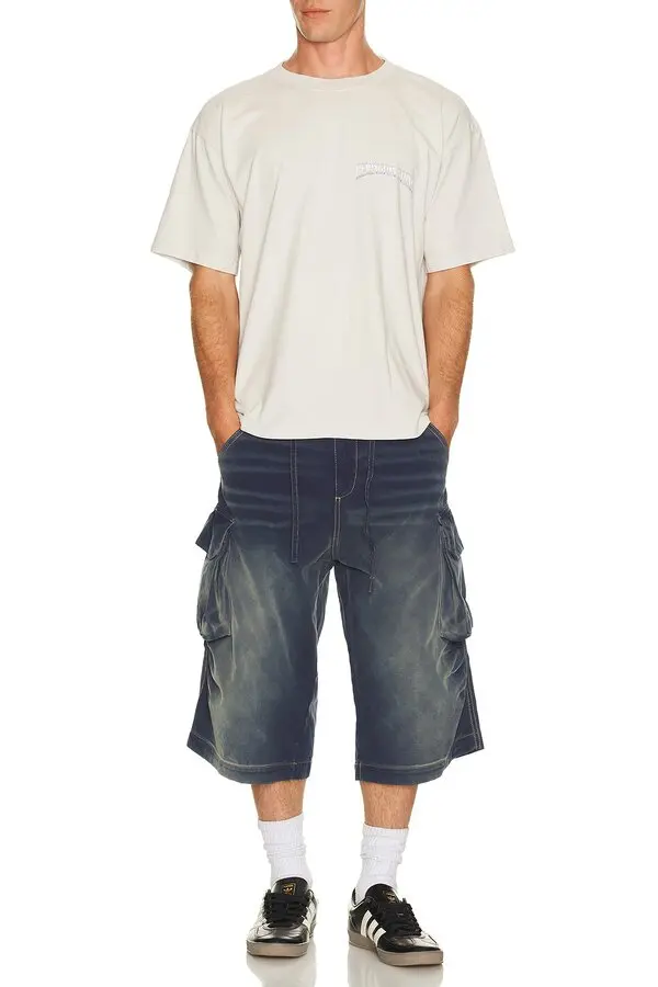 REMINGTON STONE Cash Or Gass Tee In Cream