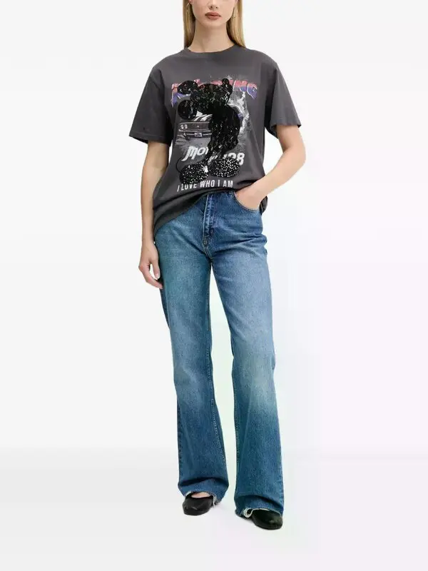 Desigual Mickey-motif T-shirt