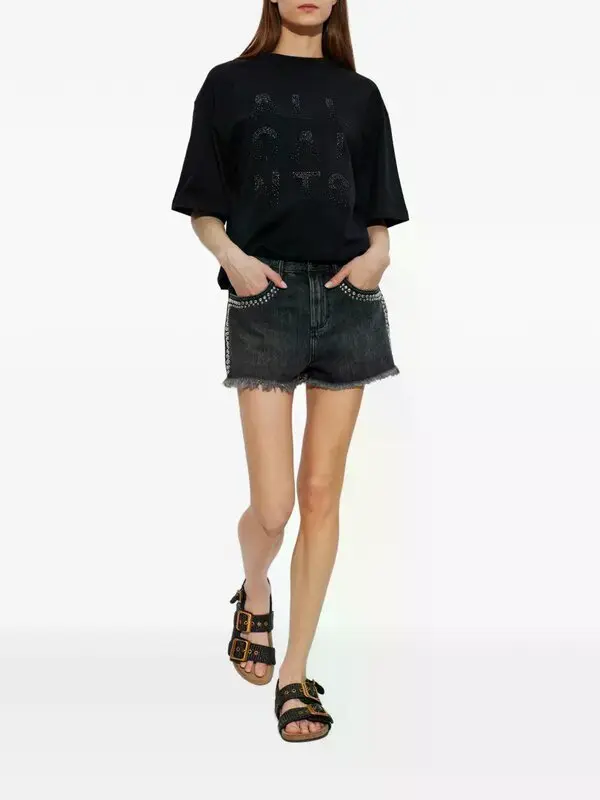ALLSAINTS Stacks Amelie Bead-embellished T-shirt