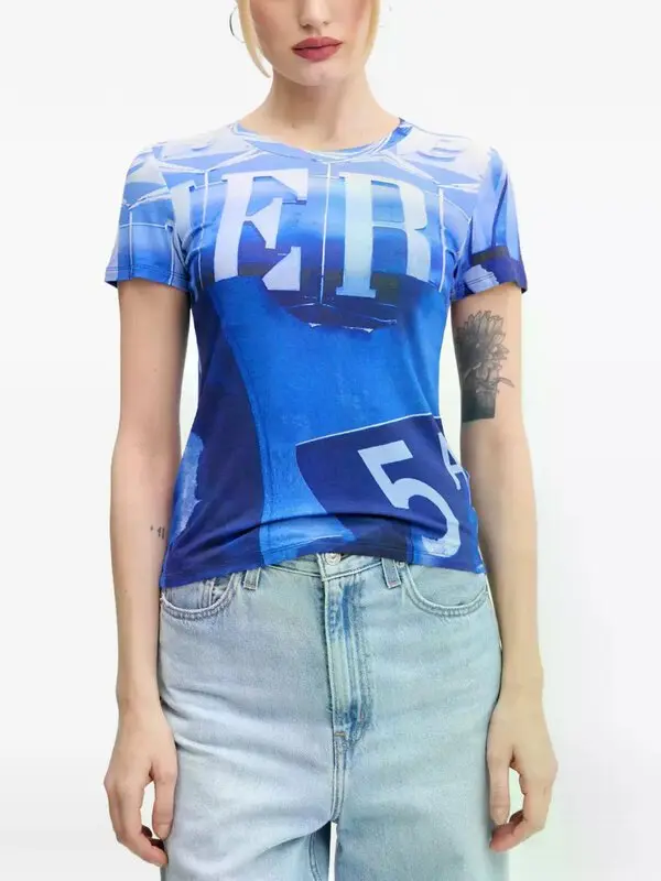 Desigual Graphic-print T-shirt