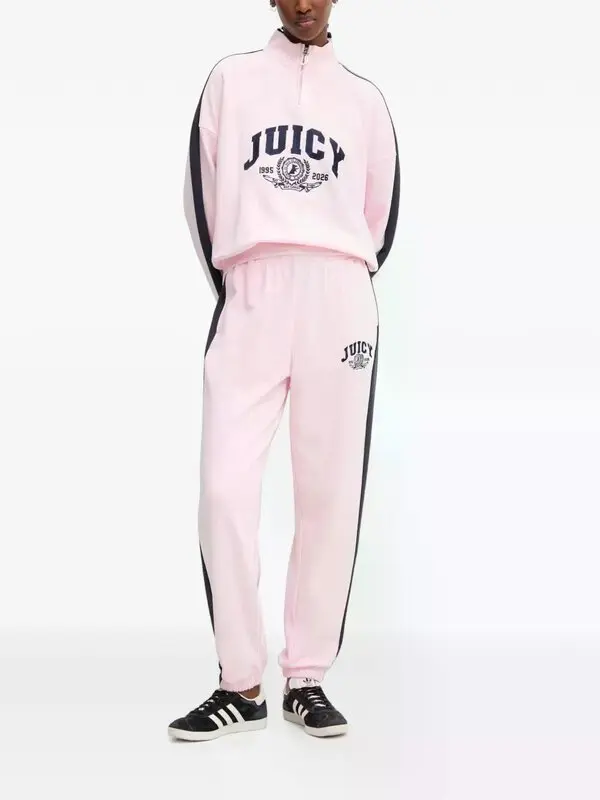Juicy Couture Logo Embroidered Track Pants