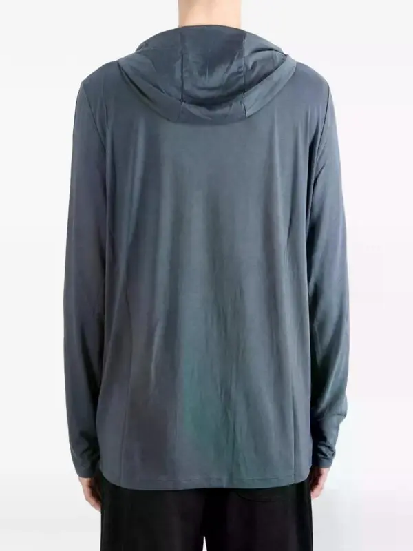 FREE FLY Pocket-detail Long-sleeve Hoodie