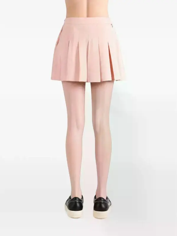 MALBON Esperanza Pleated Side-stripe Skirt