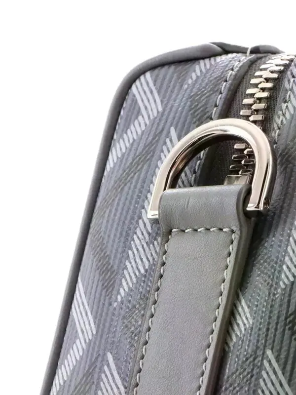 Dior Lingot Messenger Bag Cd Diamond Coated Canvas Crossbody Bag
