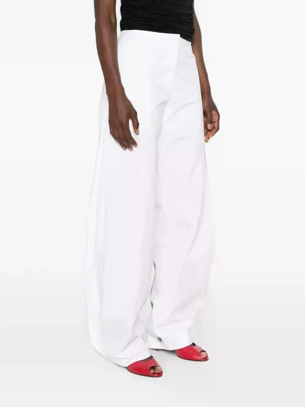 Brandon Maxwell The Parks Side-pleat Trousers