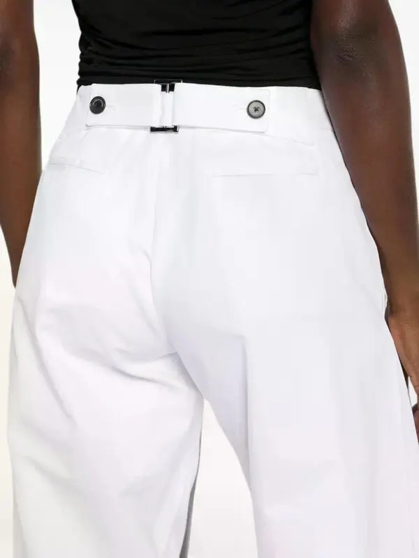 Brandon Maxwell The Parks Side-pleat Trousers