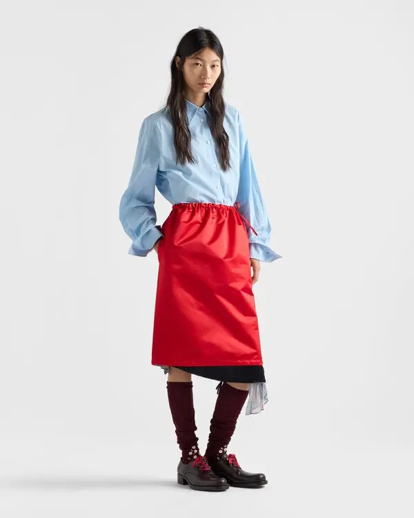 Prada Satin Skirt