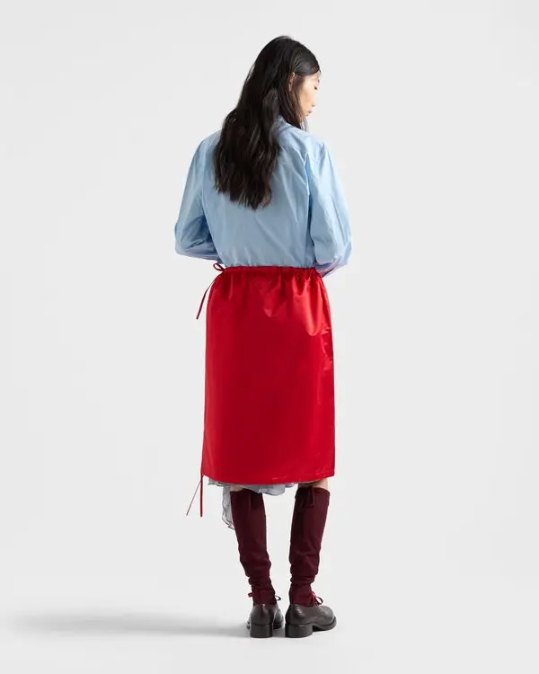 Prada Satin Skirt