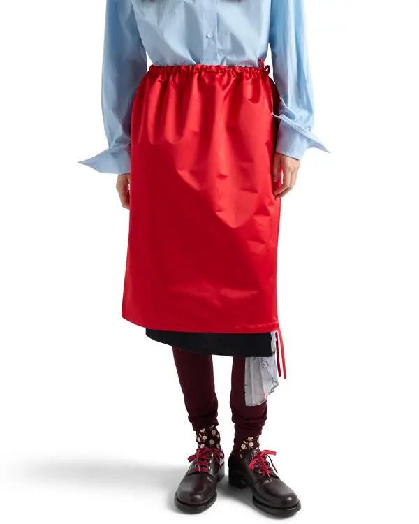 Prada Satin Skirt