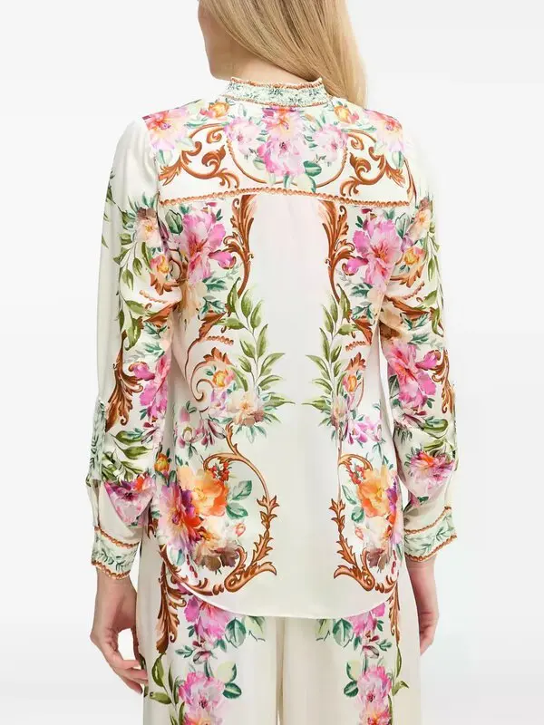 Hale Bob Khalani Floral Print Shirt