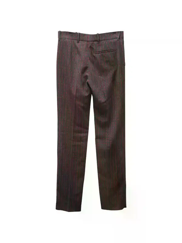 Balenciaga Plaid Classic Fit Trousers