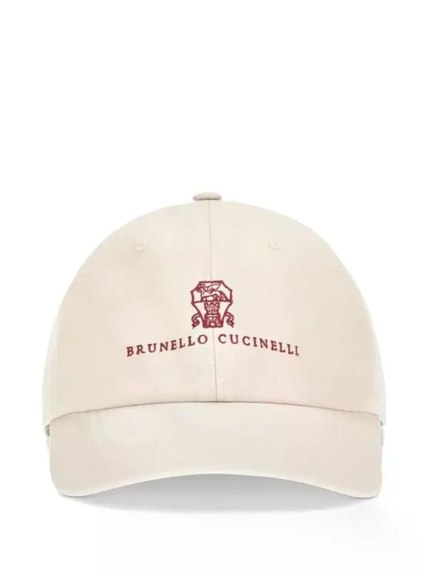 Brunello Cucinelli Logo-embroidered Cotton Baseball Cap