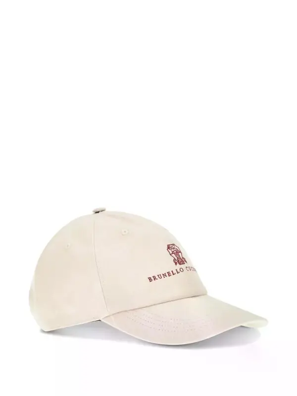 Brunello Cucinelli Logo-embroidered Cotton Baseball Cap