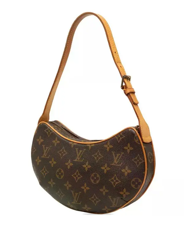 LOUIS VUITTON 2003 Monogram Croissant Pm Hobo Bag