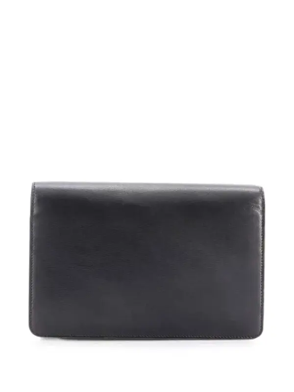 Celine Margo Triomphe Wallet On Chain Leather Crossbody Bag
