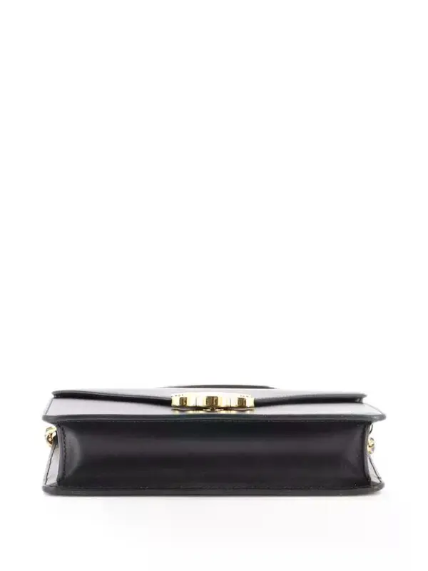 Celine Margo Triomphe Wallet On Chain Leather Crossbody Bag