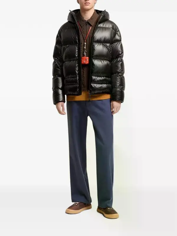 Moncler Quilted Hooded Jacket