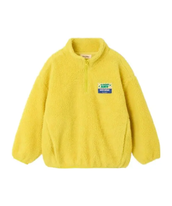 American Vintage Long Sleeve Fleece Sweatshirt