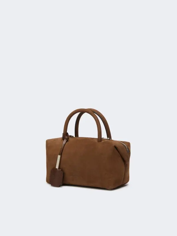 Max Mara Holdallssuede Leather Mini Bag