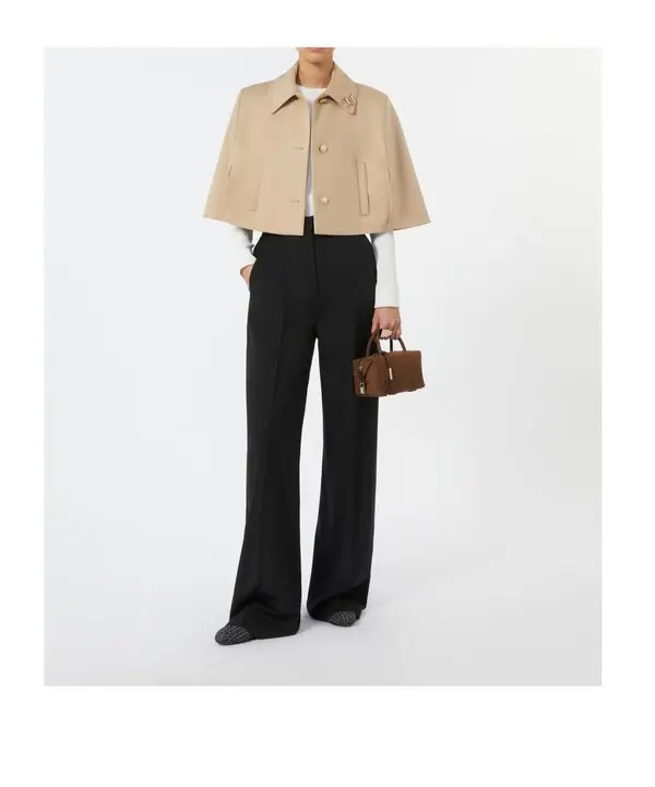 Max Mara Holdallssuede Leather Mini Bag