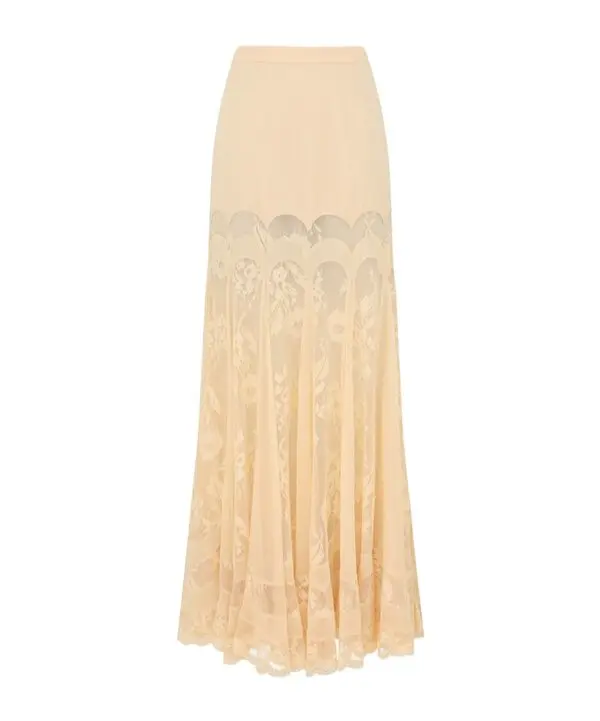 Zimmermann Valiant Panelled Maxi Skirt