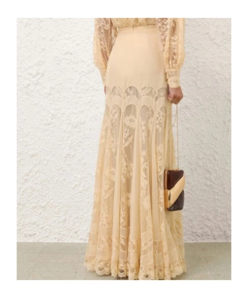 Zimmermann Valiant Panelled Maxi Skirt