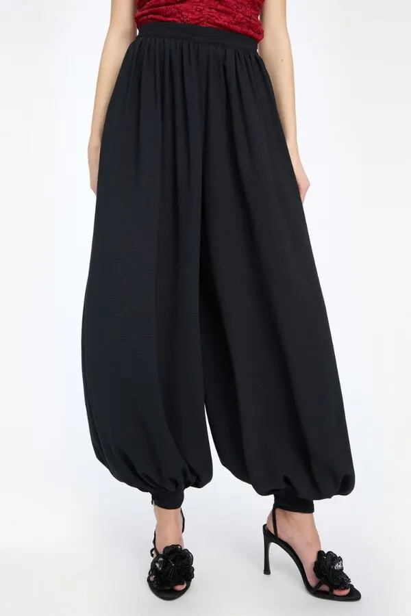 ROTATE BY BIRGER CHRISTENSEN Balloon Pleated Pants