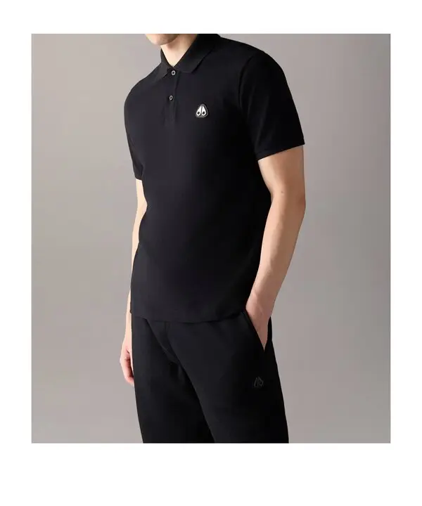 Moose Knuckles Short-sleeved Polo Shirt