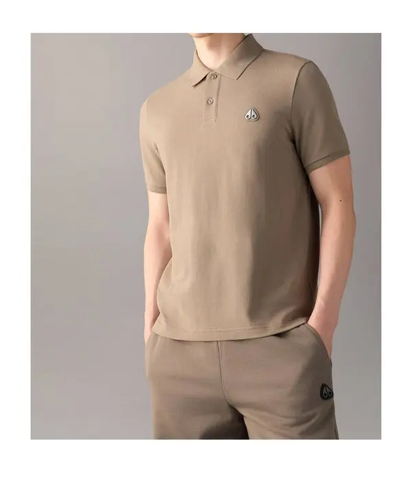 Moose Knuckles Short-sleeved Polo Shirt