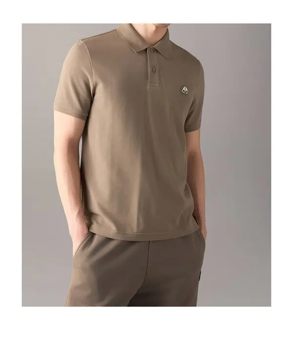 Moose Knuckles Short-sleeved Polo Shirt