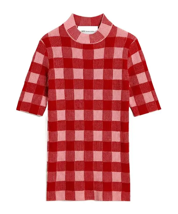 AMI Paris Short-sleeved Knitwear