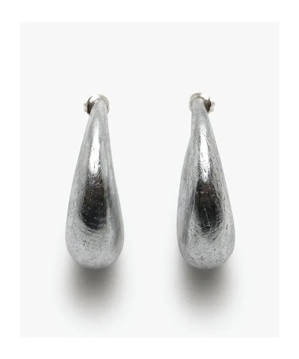MONIES Semi-moon Earrings - Silver