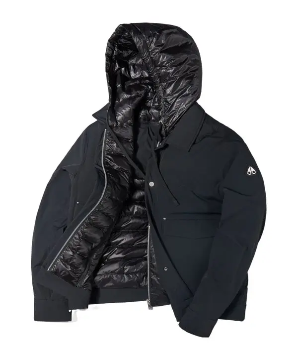 Moose Knuckles Long-sleeved Down Jacket
