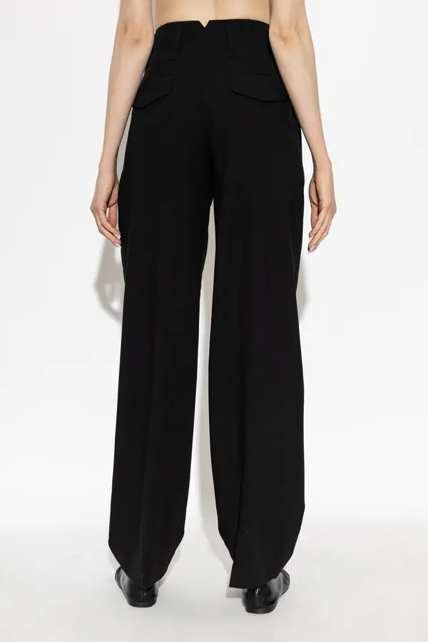 AMI Paris Tailored Straight-leg Pants