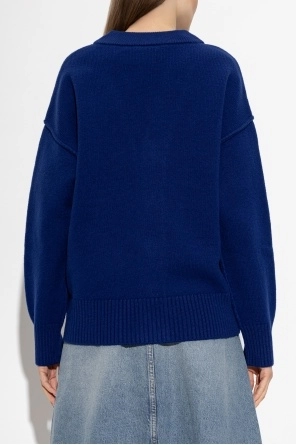 AMI Paris Long Sleeve Cardigan