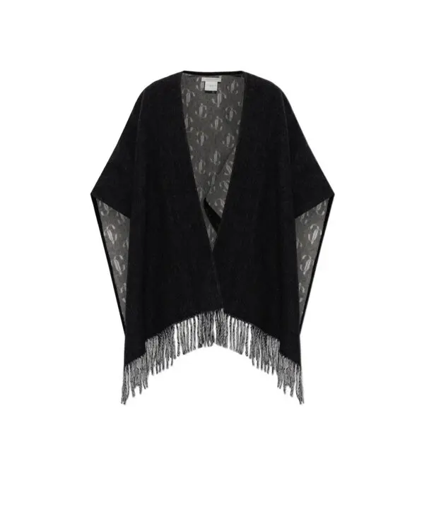 JIMMY CHOO Fringed Shawl