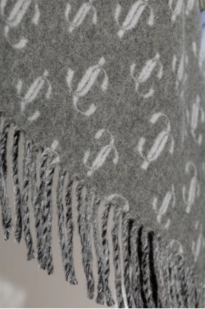 JIMMY CHOO Fringed Shawl