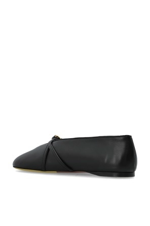 Moschino Round-toe Ballet Flats