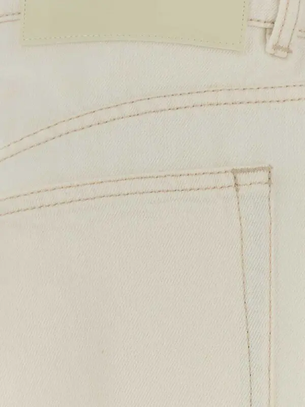 AMI Paris Logo-patch Straight-leg Jeans