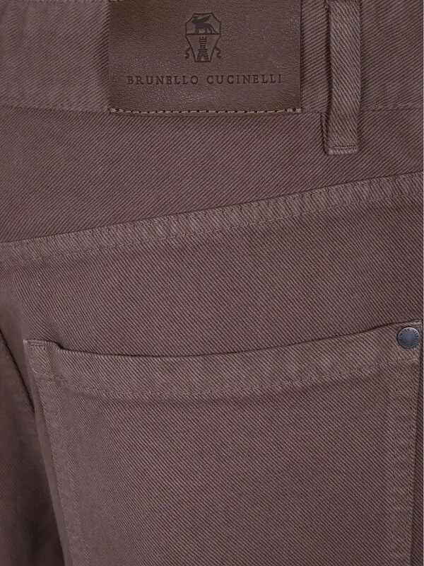 Brunello Cucinelli Casual Pants With Belt Loops