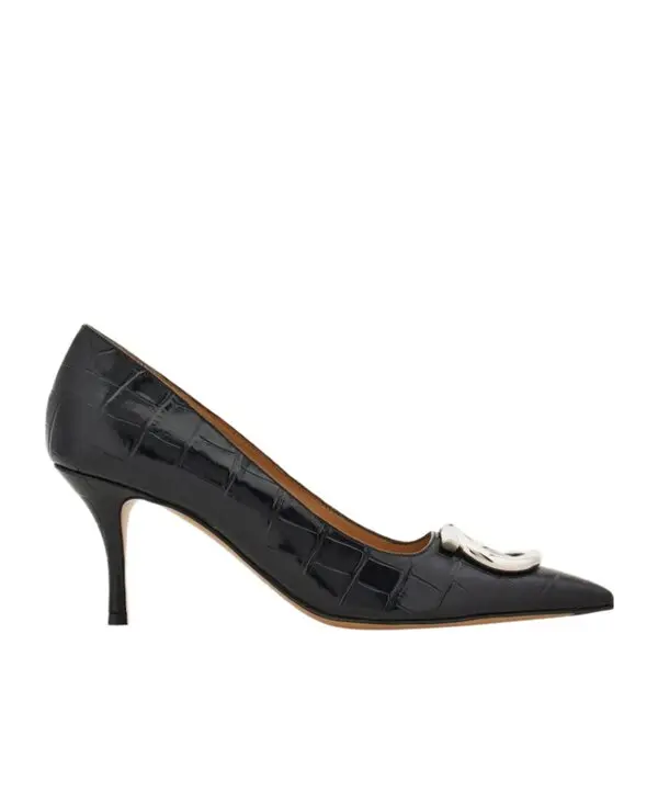 FERRAGAMO Maxi Gancini Pump