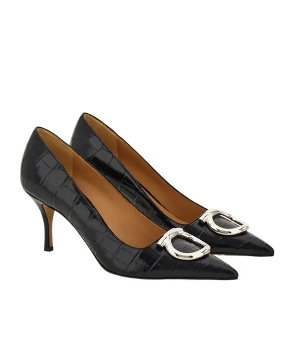 FERRAGAMO Maxi Gancini Pump