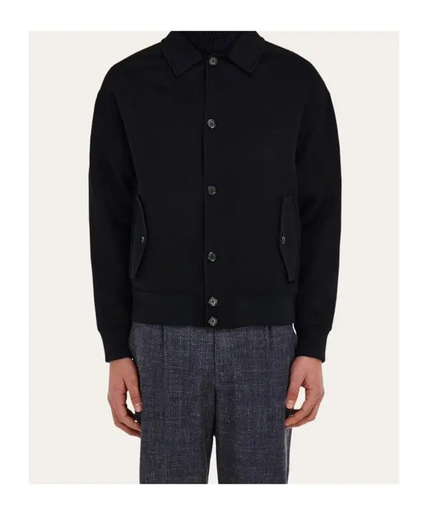 FERRAGAMO Wool And Cashmere Blouson