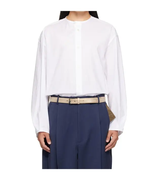 HED MAYNER Stand-up Collar Shirt